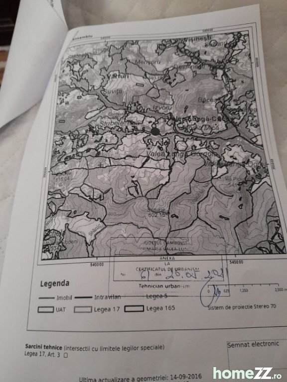 Teren 7000mp Pucioasa - Valea Lunga Gorgota in Stubeie Tisa