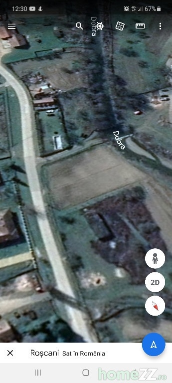 Teren intravilan 2244mp în loc. Roșcani - ideal construcție in Roscani