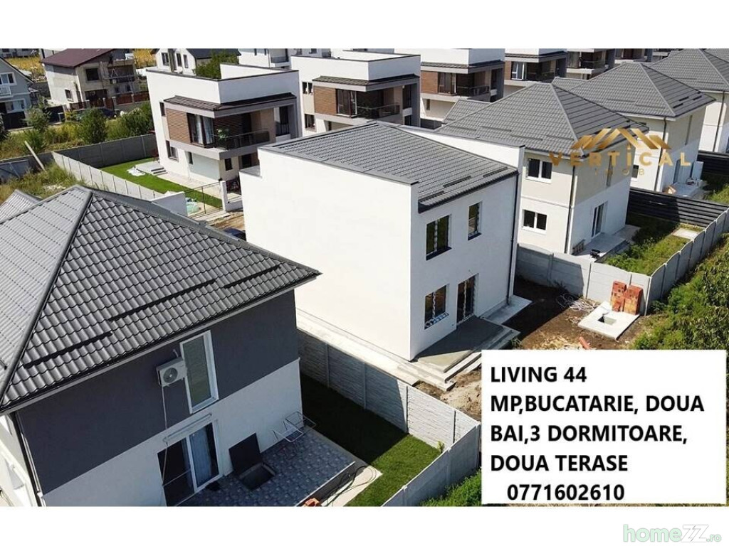 Vila moderna comuna Berceni in Berceni